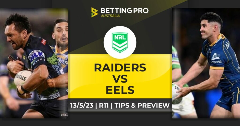 Raiders vs Eels Tips | NRL 2023 Preview, Predictions & Odds