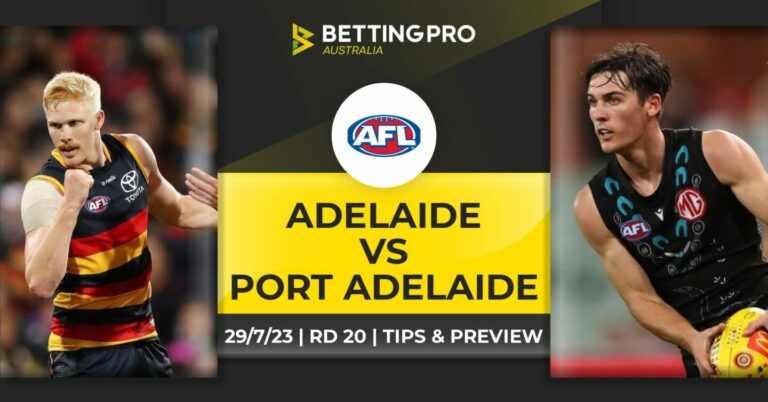 Adelaide Crows vs Port Adelaide Tips | AFL 2023 Preview & Predictions